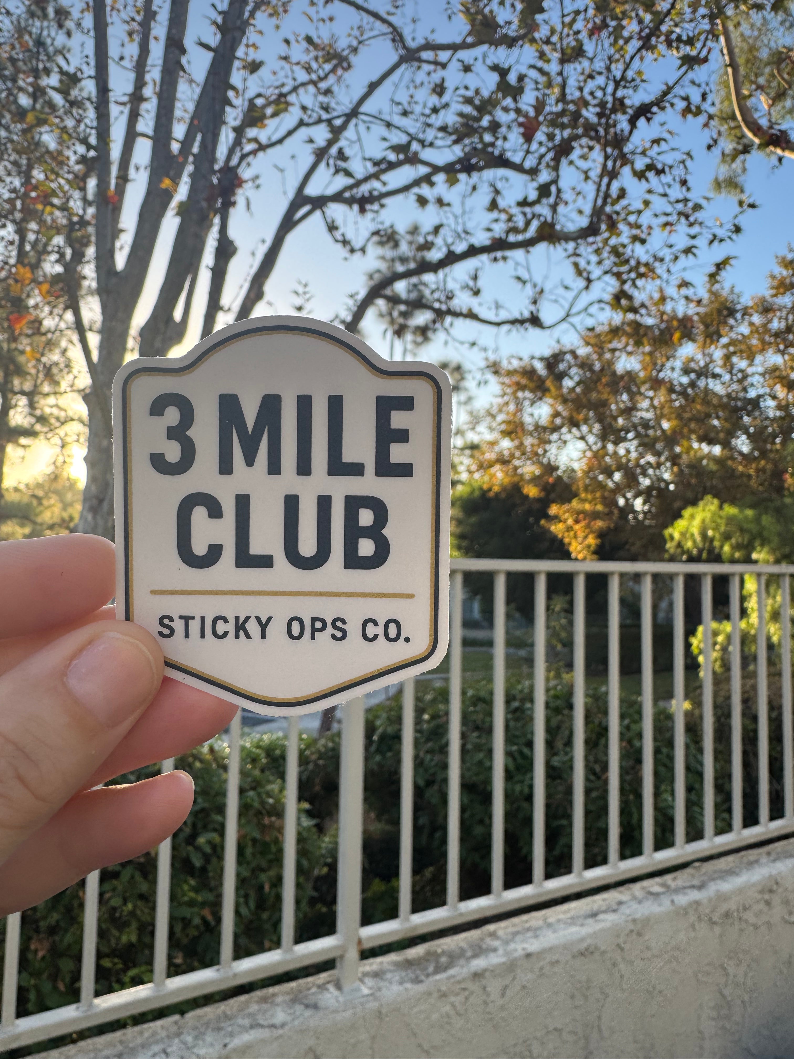 3 Mile Club – Sticky Ops Co.